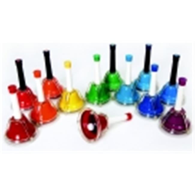 Rhythm Band Chromatic C-C Handbell & Deskbell Set, 13 Note - Walmart.com