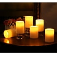 5 Pack Flameless LED Tealight Candle Light - Battery Operated Tea ...