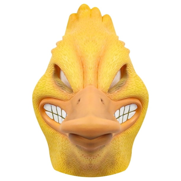 Halloween Face Cover,2022 Angry Duck Face Animal Head Face Cover Duck ...