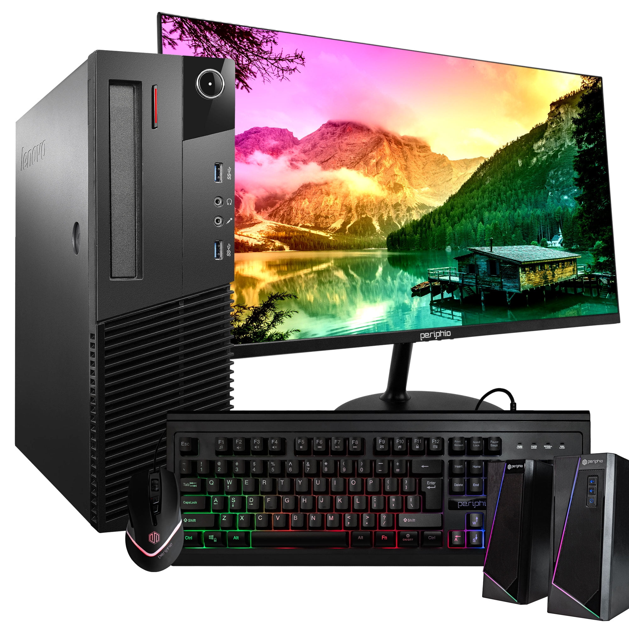Restored Lenovo ThinkCentre M93p Small Desktop Computer Intel i5 (3 ...