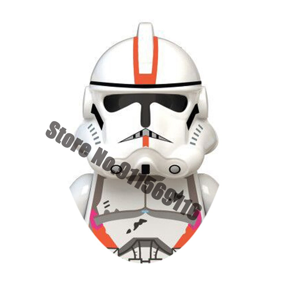 Republic Commando Clone 501st Troopers Building Blocks Force 99 Scorch ...