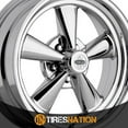 17x7 Cragar 610C G/T Chrome Wheel 5x4.75 (6mm) - Walmart.com