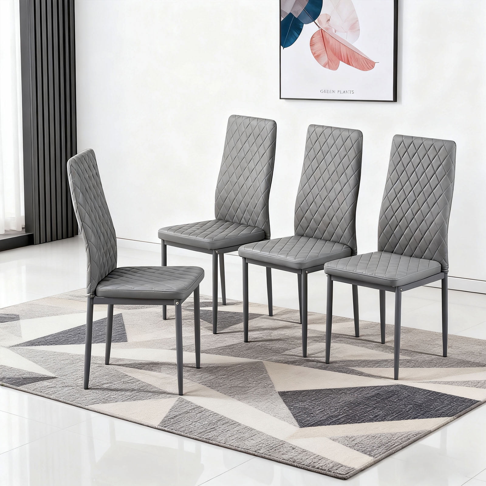 Click here for Noble House Modern Dining Chair Set Of 4  Fireproo... prices