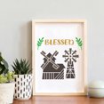 1Set Large Plastic Reusable Drawing Painting Stencils Templates for ...