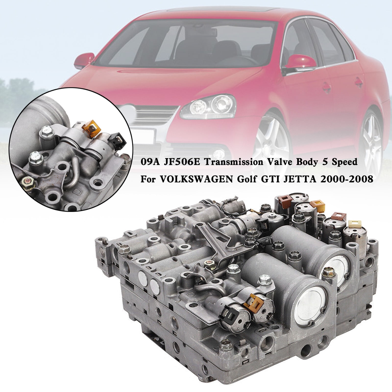 Restored 09A JF506E Transmission Valve Body 5 Speed For VOLKSWAGEN Golf ...