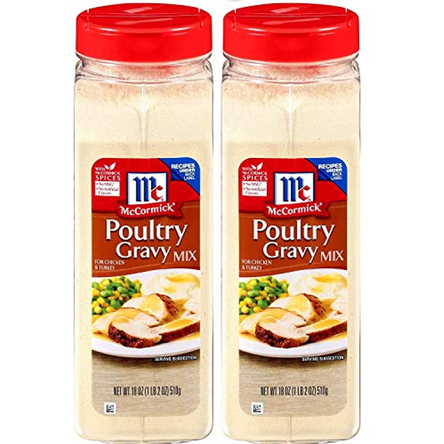Mccormick Poultry Gravy, 18 Oz. (2 Pack) - Walmart.com