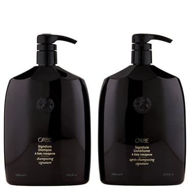 Oribe Signature Shampoo 33.8 oz & Signature Conditioner 33.8 oz Combo ...