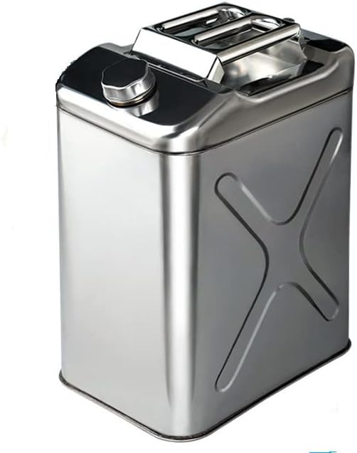 Stainless Steel Petrol Can Gasoline Barrel,Vertical Square Metal ...