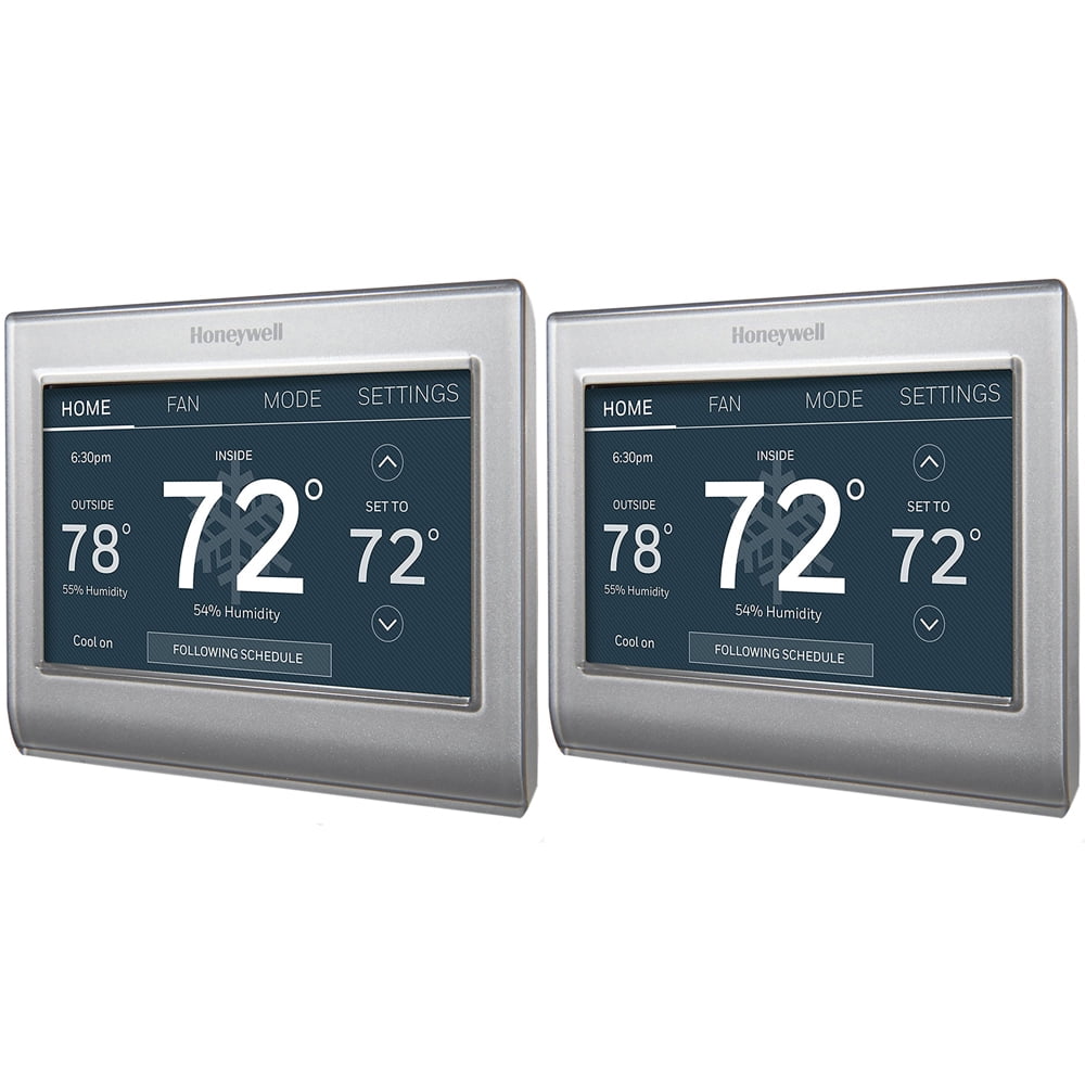 Honeywell Wi-Fi Smart Color Programmable Thermostat 2 Pack ...