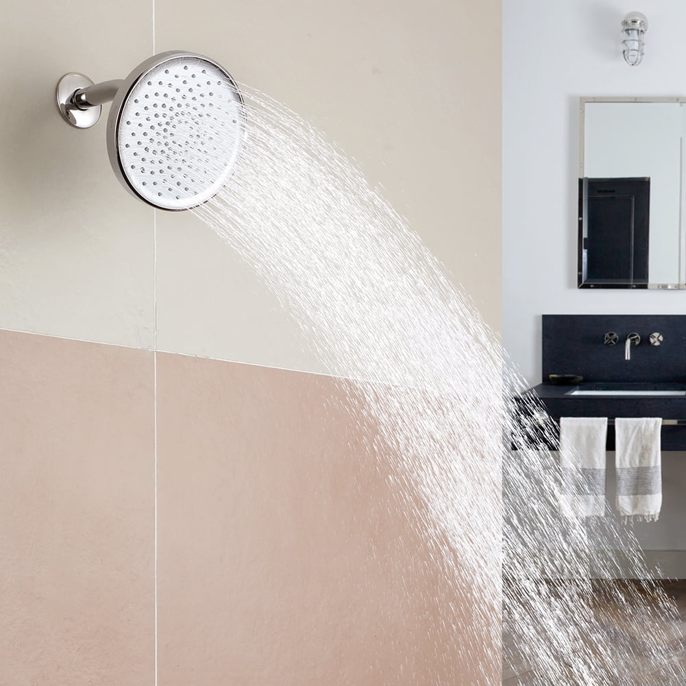 Topcobe 6-Inch Circular Large Rainfall Shower Head, 360°Adjustable ...