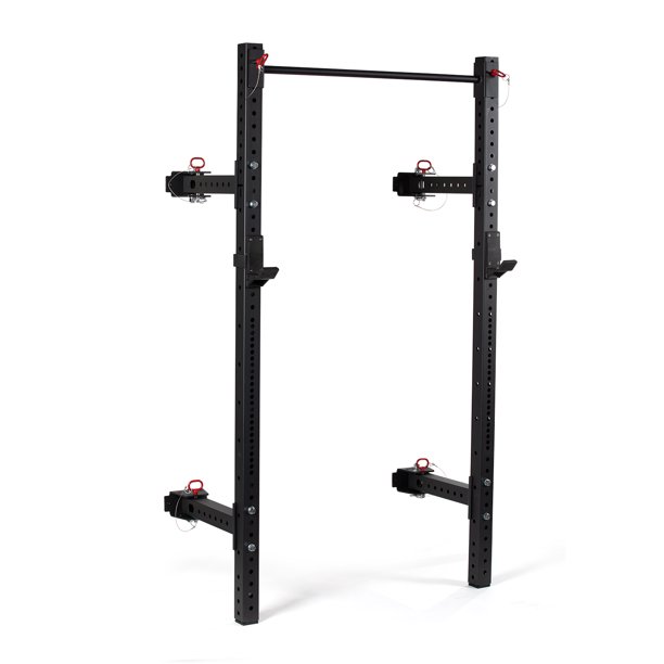 Titan Fitness X-3 Series 91in Wall Mounted Folding Power Rack, 21in ...