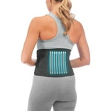 Mueller Adjustable Back Brace, Black, One Size Fits Most HSA/FSA ...