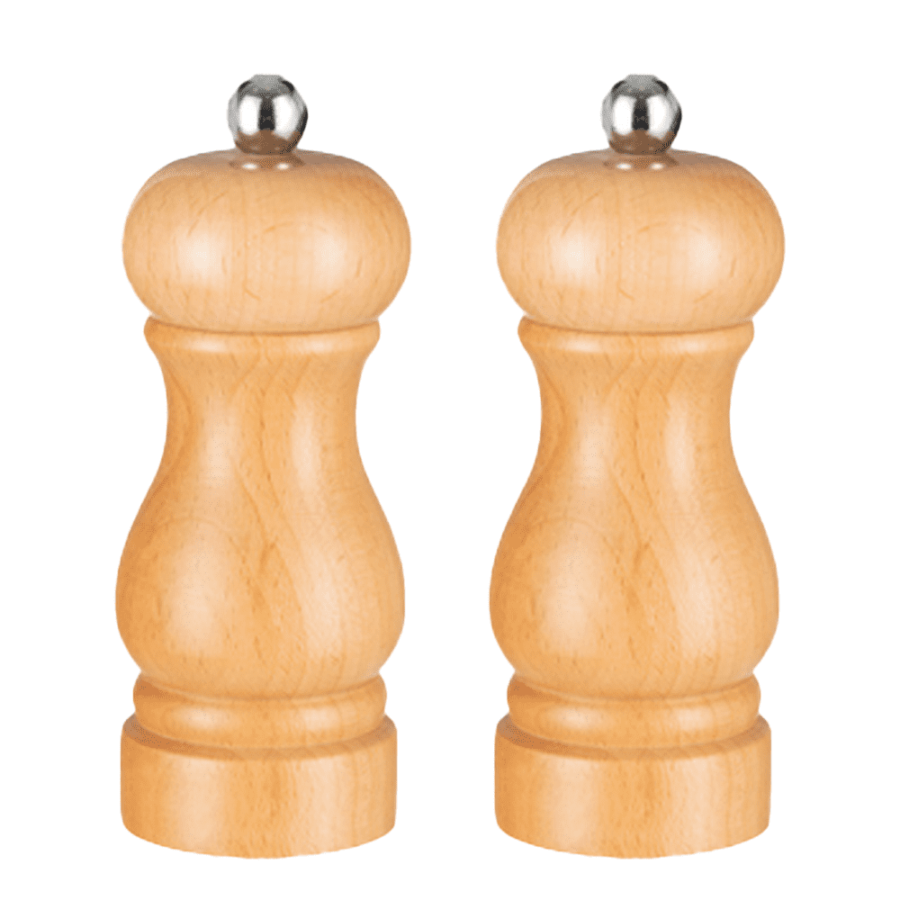 Salt and Pepper Grinder Set,Manual Pepper Mills with Adjustable ...