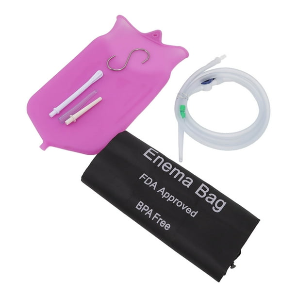 L Foldable Enema Bag,Enema Bag Kit Professional L Enema Bag Kit L ...