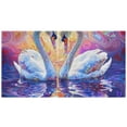 Swans Colorful 3 Ring Binders 1.5 inch Hardcover File Folders with ...