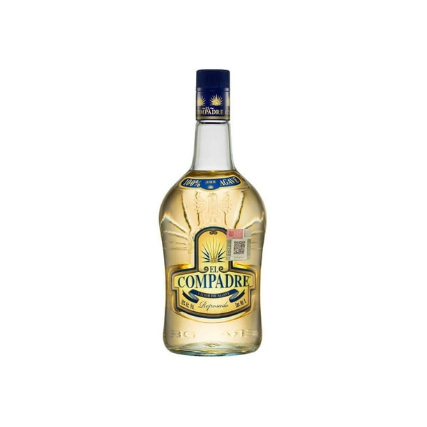 Pack de 12 Bebida El Compadre Destilado Agave Cristalin de 1l El ...
