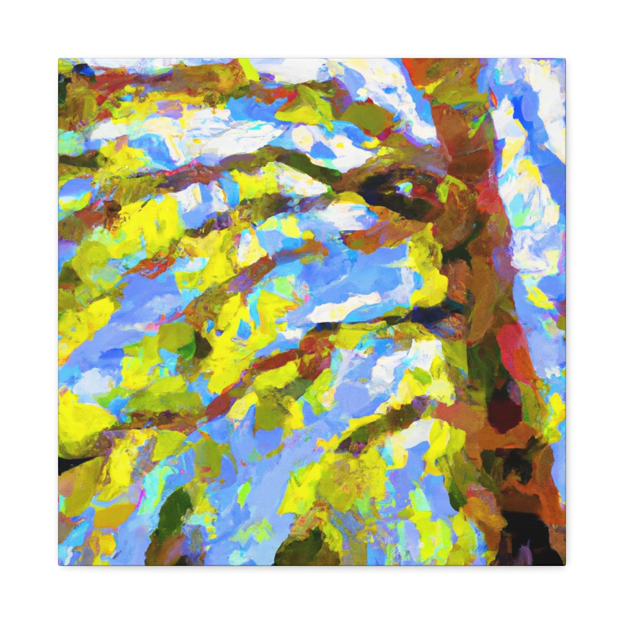Soft Beech Sanctuary - Canvas - Walmart.com