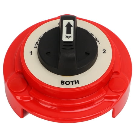 Battery Isolator Switch,DC6‑32V Dual Battery Selector Dual Battery ...