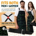 Adjustable Cross-Back Apron for Men & Women with Pockets - Chef, Bar ...