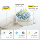 Sunrox Indoor Furniture Bench Cushion, Memory Foam Pads, Fade/Water ...