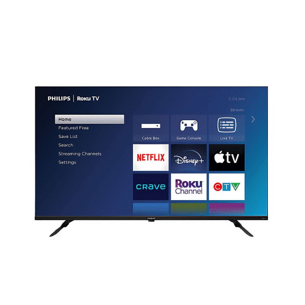 Philips 40'' 1080p FHD Smart Roku LED TV (40PFL6543/F6) - Walmart.ca