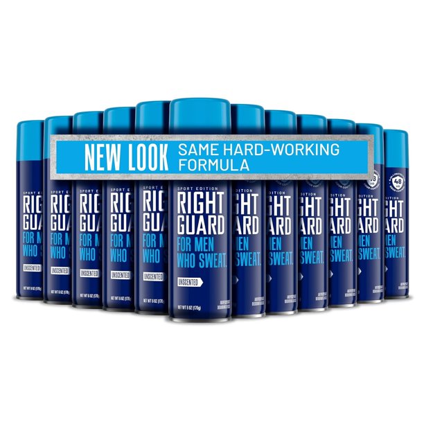 Right Guard Sport Antiperspirant & Deodorant Spray, 4-In-1 Protection ...