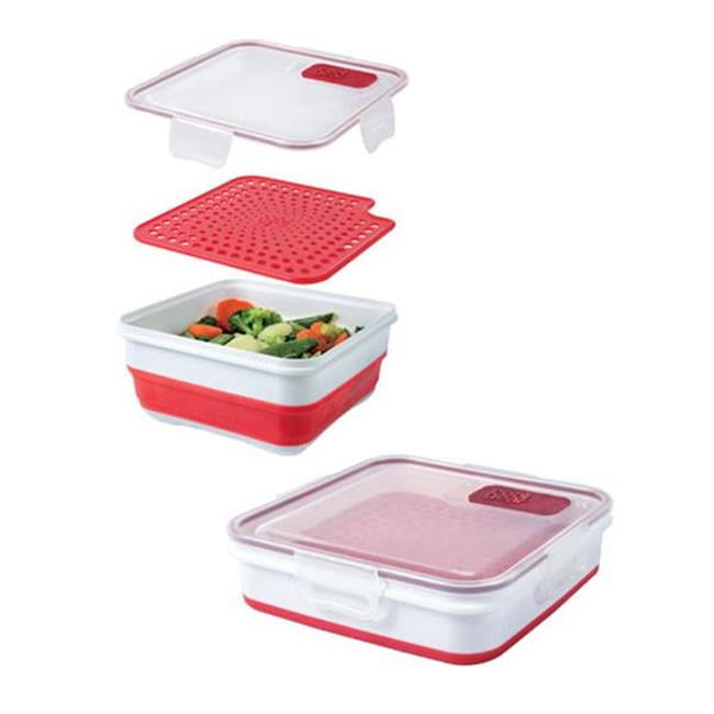 Collapsible Microwavable Steamer - 2 Pack - Walmart.com