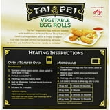 Tai Pei Vegetable Egg Rolls Frozen Asian Appetizers 24.5 Oz - Walmart.com