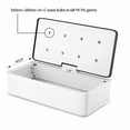 59S UV LED Sterilizer Box S2, Sanitizing Light for Healthy Disinfecting of Razors, Nail Scissors ...