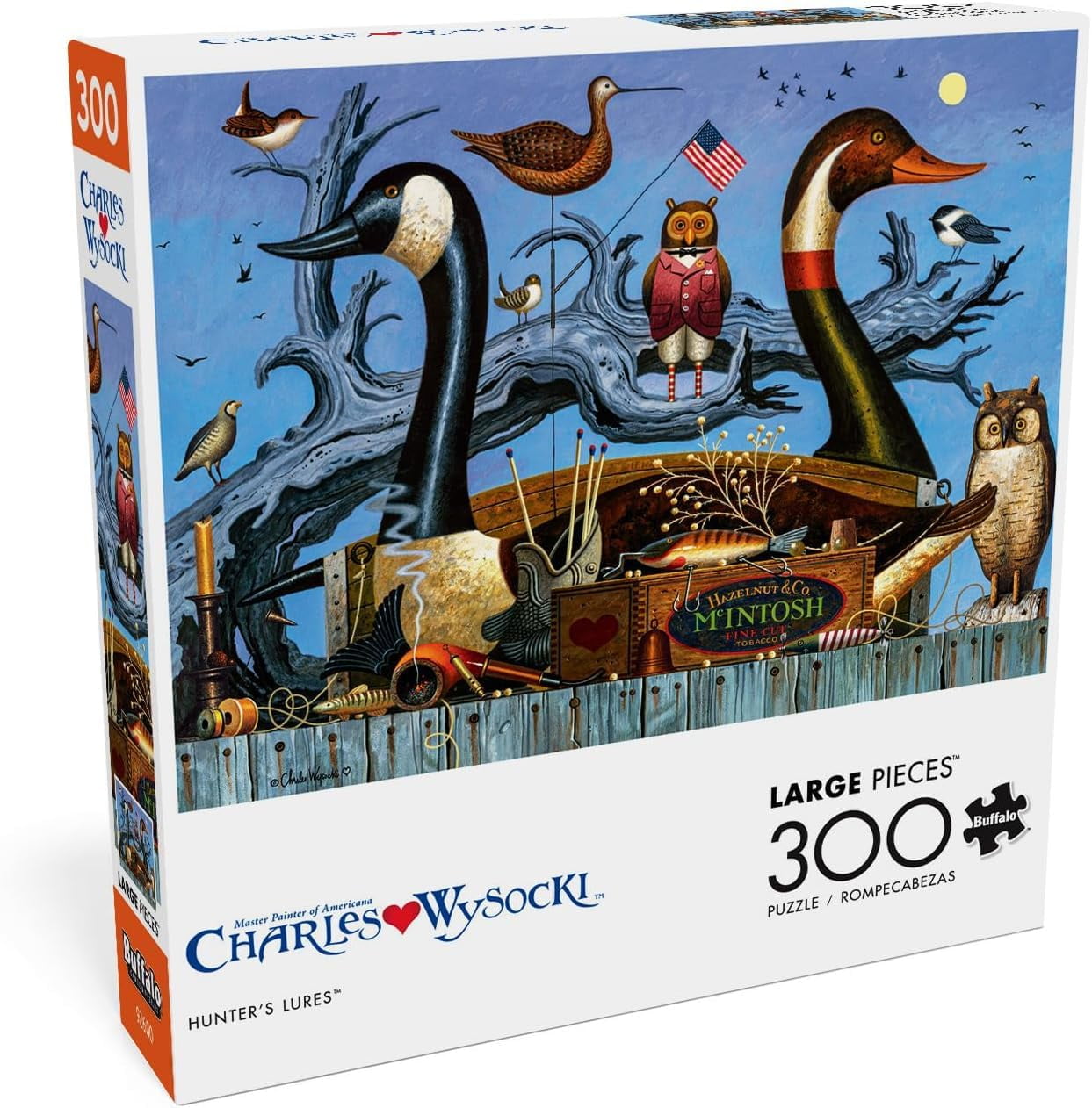 Rompecabezas Buffalo Games Charles Wysocki Hunter's Lures | Bodega ...