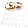 24pcs Rings Size Adjustment Pads Silicone Rings Fitter Jewelry Sizer ...
