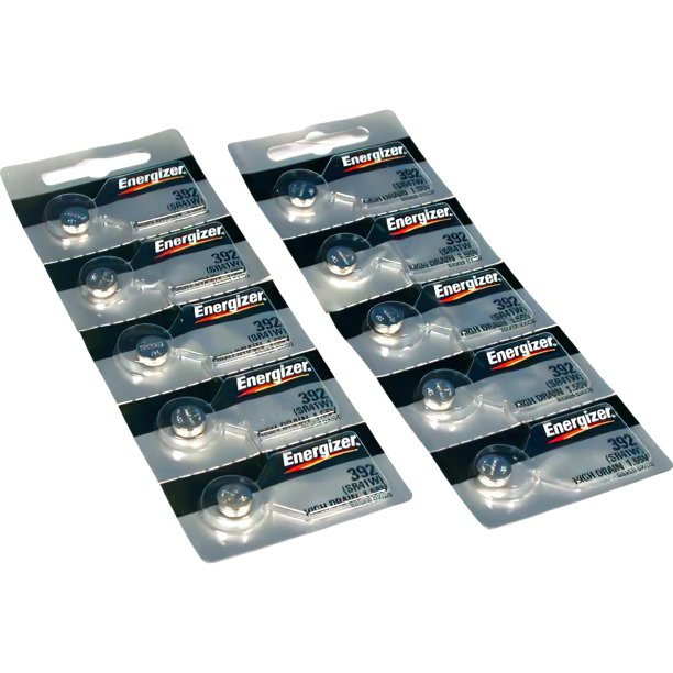 10 Energizer Batteries 392/384 Watch Battery Cell Casio - Walmart.com