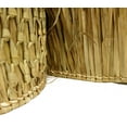 Backyard X-Scapes Natural Mexican Palm Thatch Runner Roll Roof ...