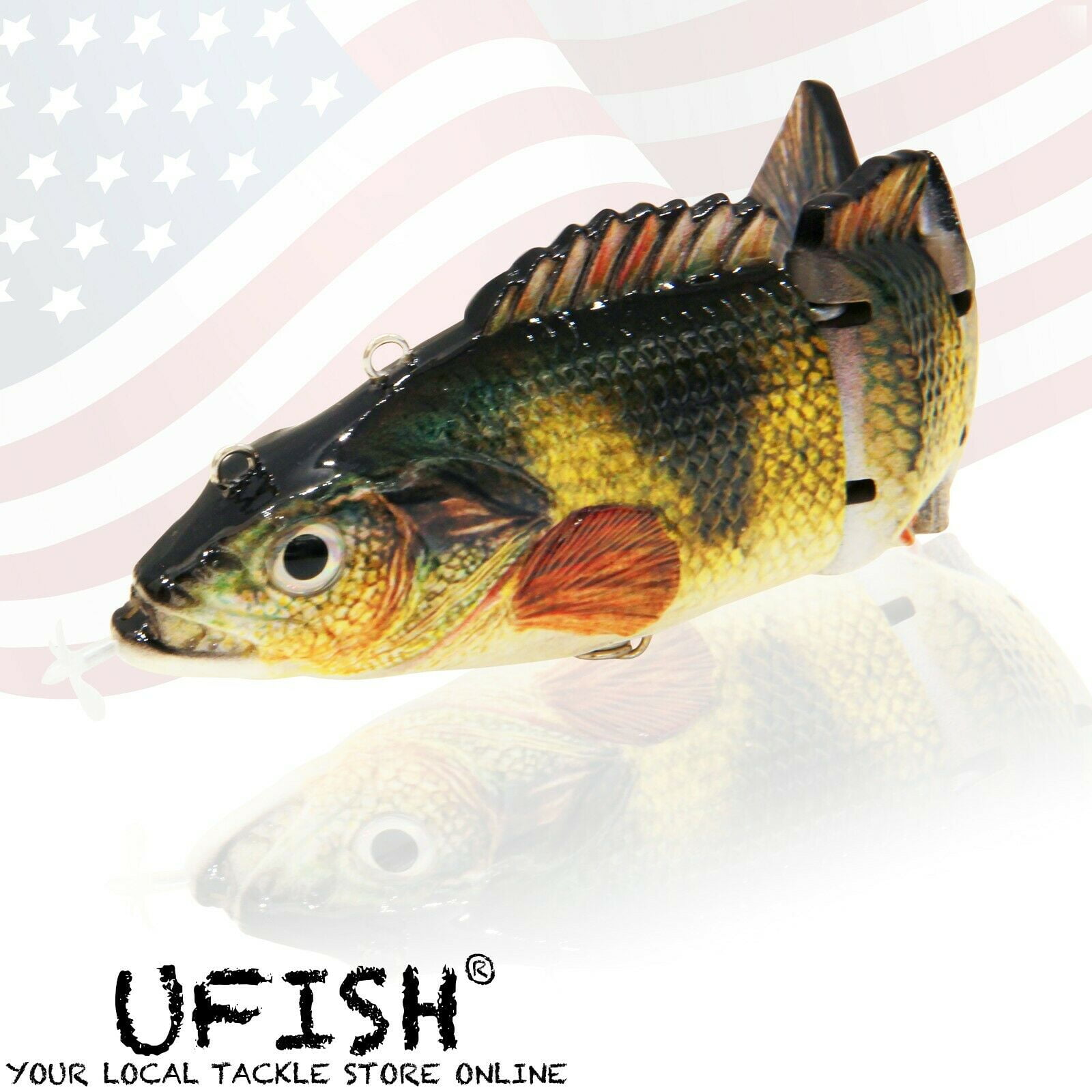 Large Robotic Lure Animated Swimbait Electric USB Wobbler Self Swimming ...