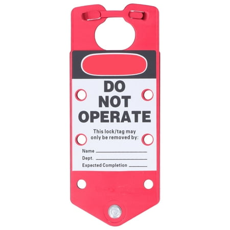 Lockout Hasp Portable Point Controlled Splicing Repeatable Label Porous ...