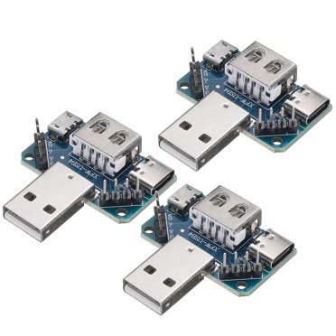 PC Case Internal 9-Pin USB 2.0 Male 1 To 4 Female Splitter PCB Chipset ...