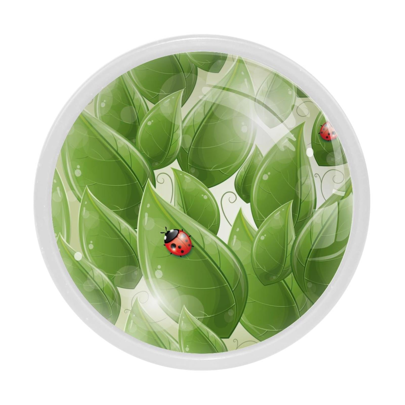 4 Pcs Ladybug Knobs for Kitchen Cabinet Cupboard Dresser Bookcase ...