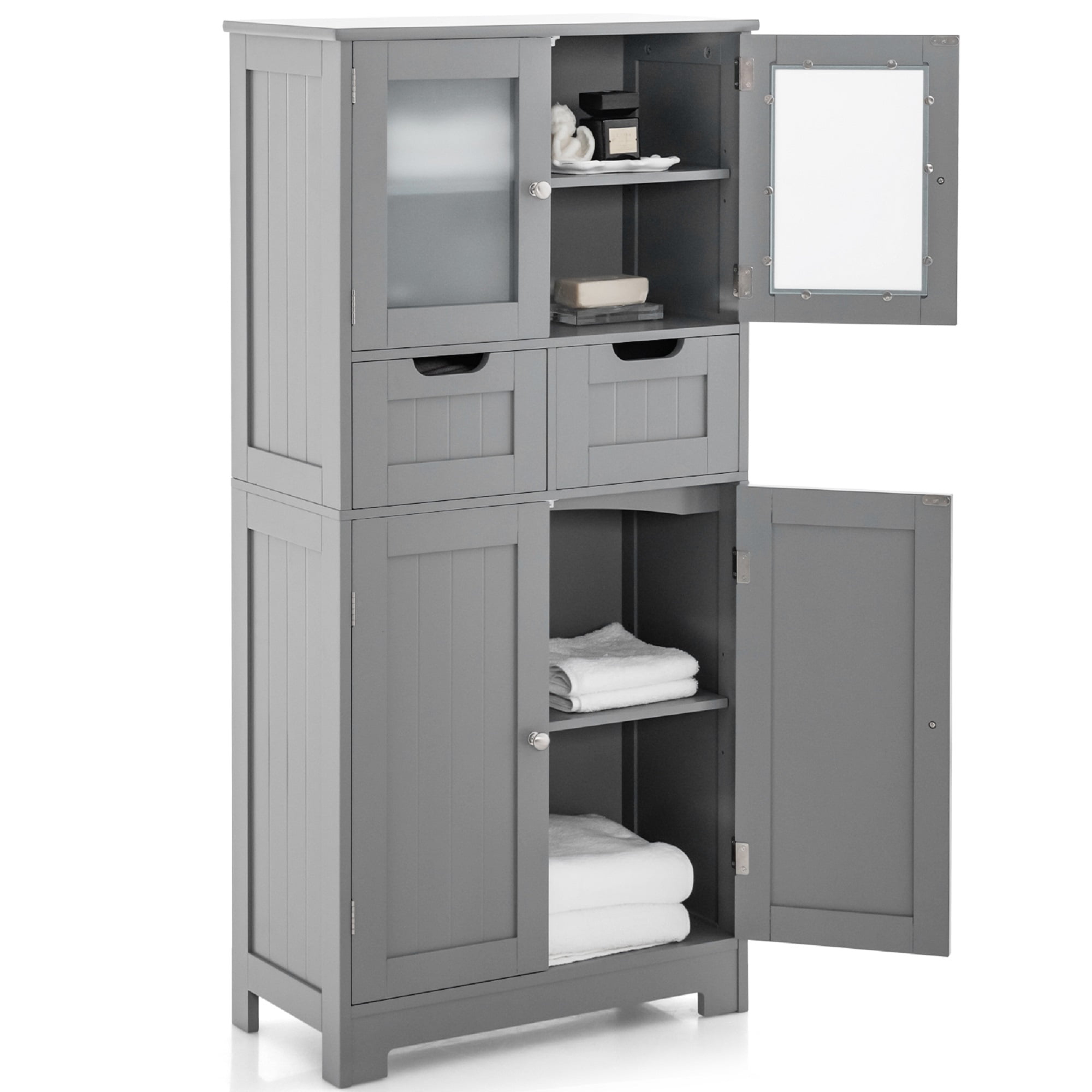 Click here for Patiojoy Tall Bathroom Storage Cabinet Freestandin... prices