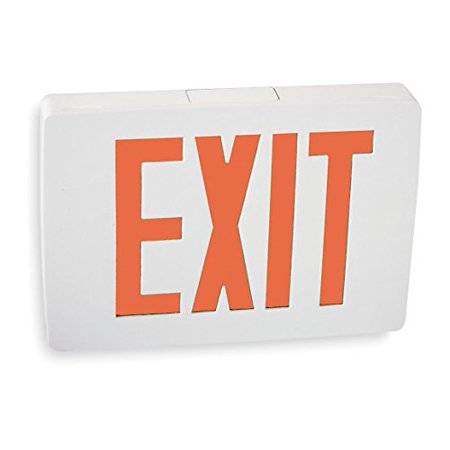 ACUITY LITHONIA Cast Aluminum LED Exit Sign/ Battery Backup | Walmart ...