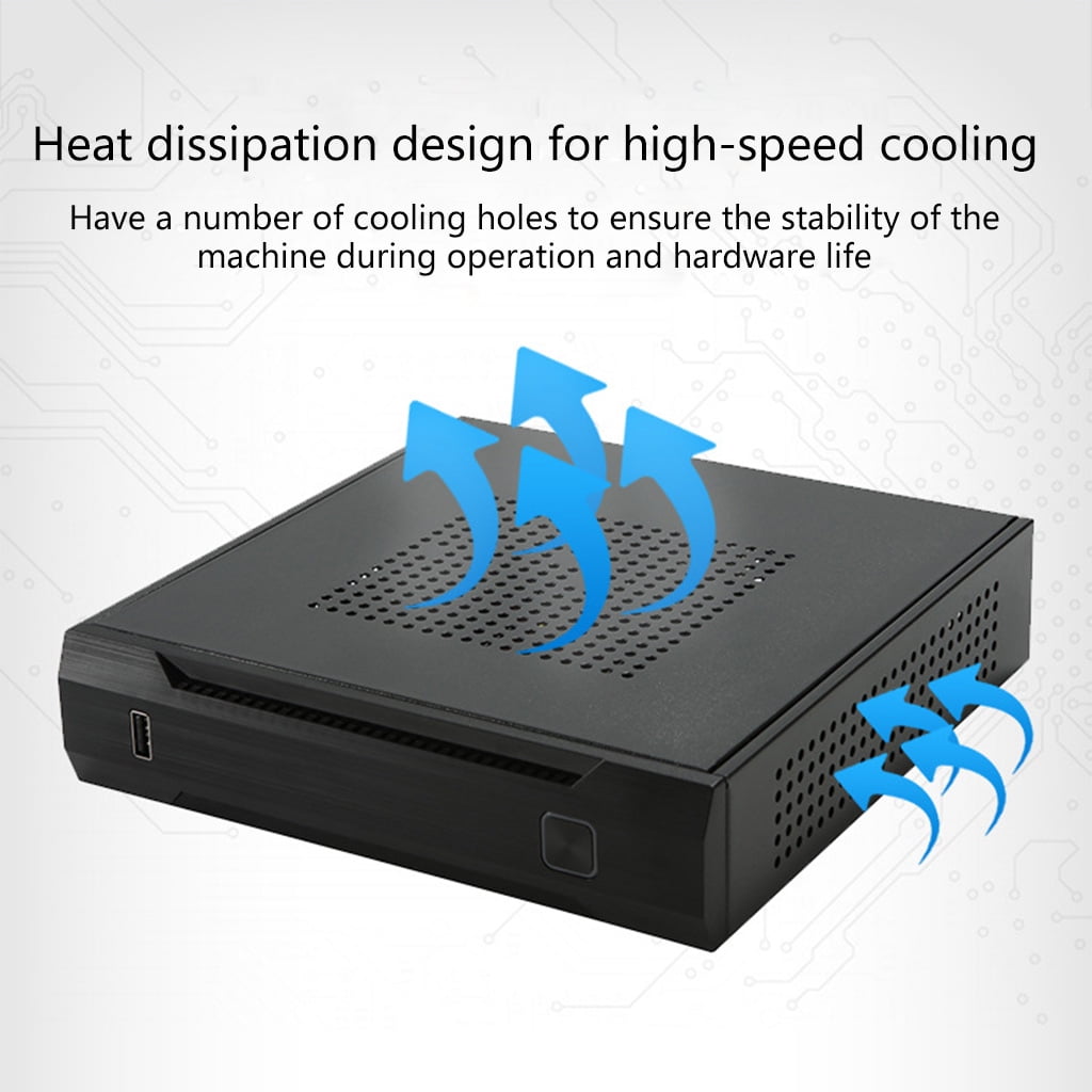 Buy QX02 Mini ITX Micro HTPC Host Case Gaming Computer Case USB 2.0 ...