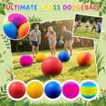 Playground Ball Grass Dodgeball 8.5 Inch Durable Soft Bounce Kickball ...