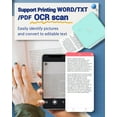Phomemo M02 Pro Portable Bluetooth Thermal Sticker Printer for Photo ...