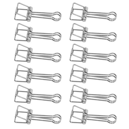 Small Binder Clips, Durable Metal Powerful Clamping Force Unique Design ...