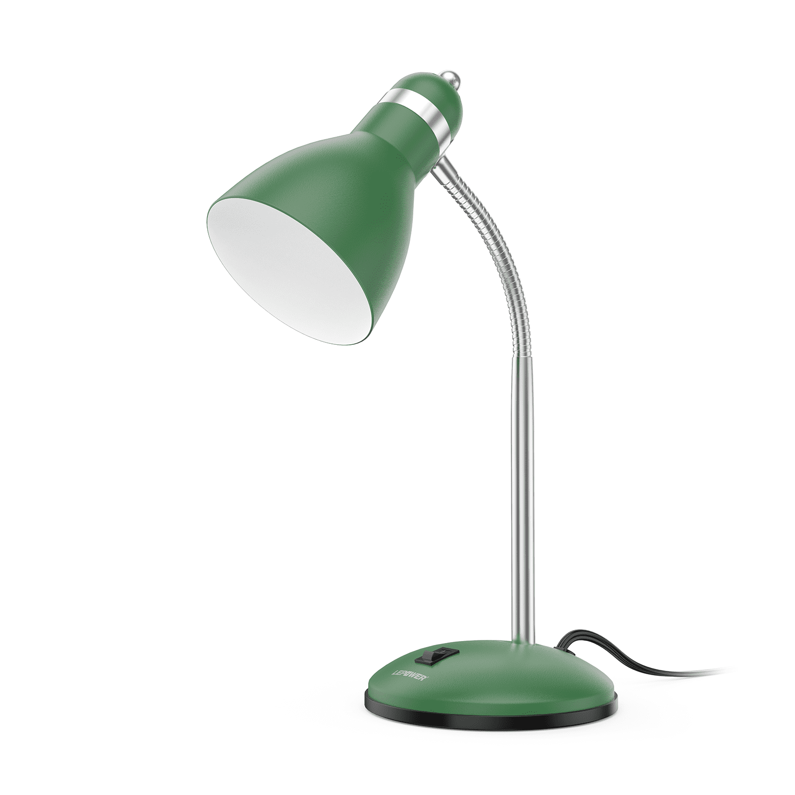 LEPOWER Metal Desk Lamp, Adjustable Gooseneck Table Lamp for Home ...