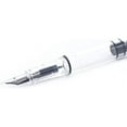 Fountain Pen, Black, F Nib, Fine Point, Piston Filling System ...