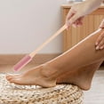 Long-Reach Toe Gap Hygiene Kit, 15.8" Silicone Foot Scrubber . No-Bend ...