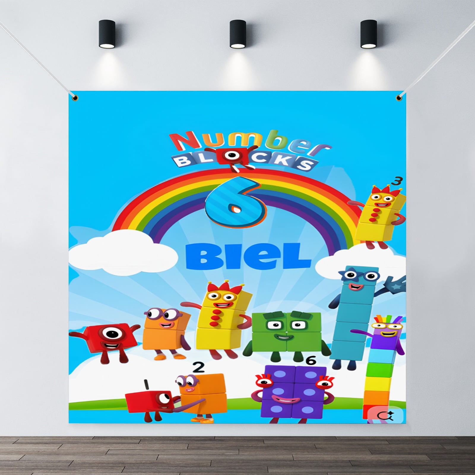 The Number blocks holiday banner is perfect for adding festive cheer.35 ...