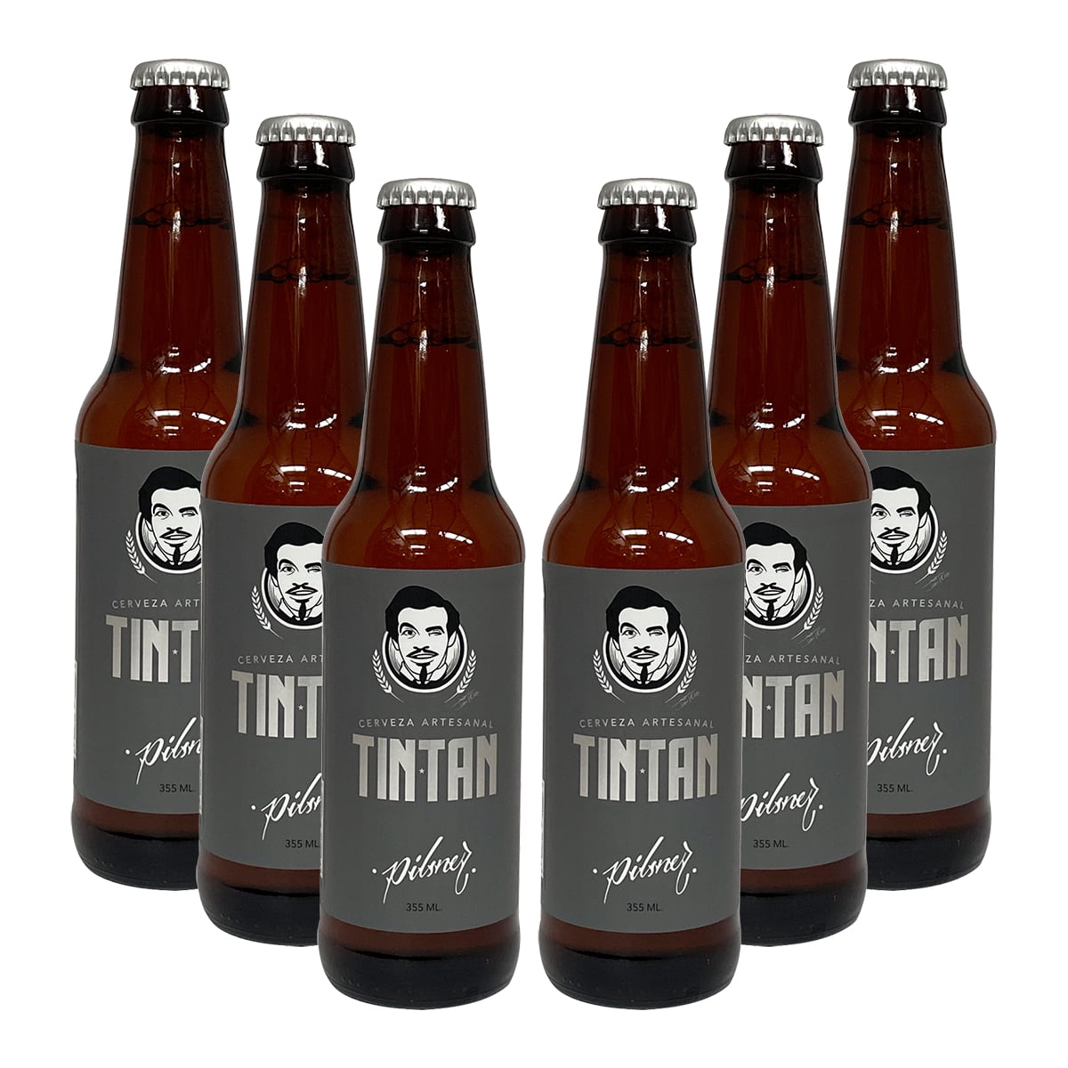 Six Pack Cerveza Artesanal Tin-Tan Pilsner 355 ml | Walmart en línea
