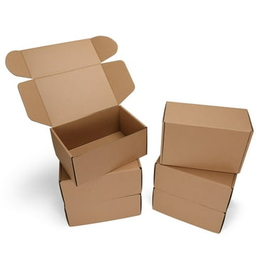 6 Packs 7x5x4 Shipping Boxes,Cardboard Boxes for Small Business ...