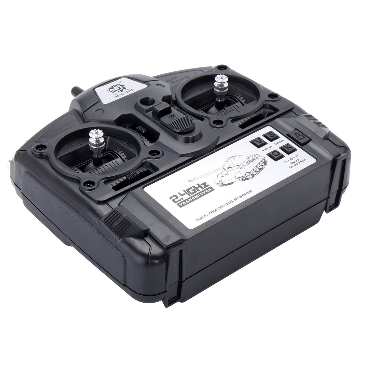 New 2.4G Remote Control + Receiver For Heng Long Tank V5.3 Version 1/16 ...